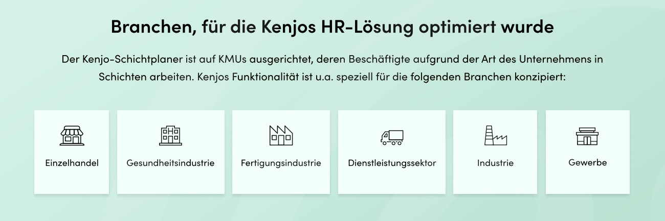 Kenjos Schichtplansoftware Präsentation | Kenjo